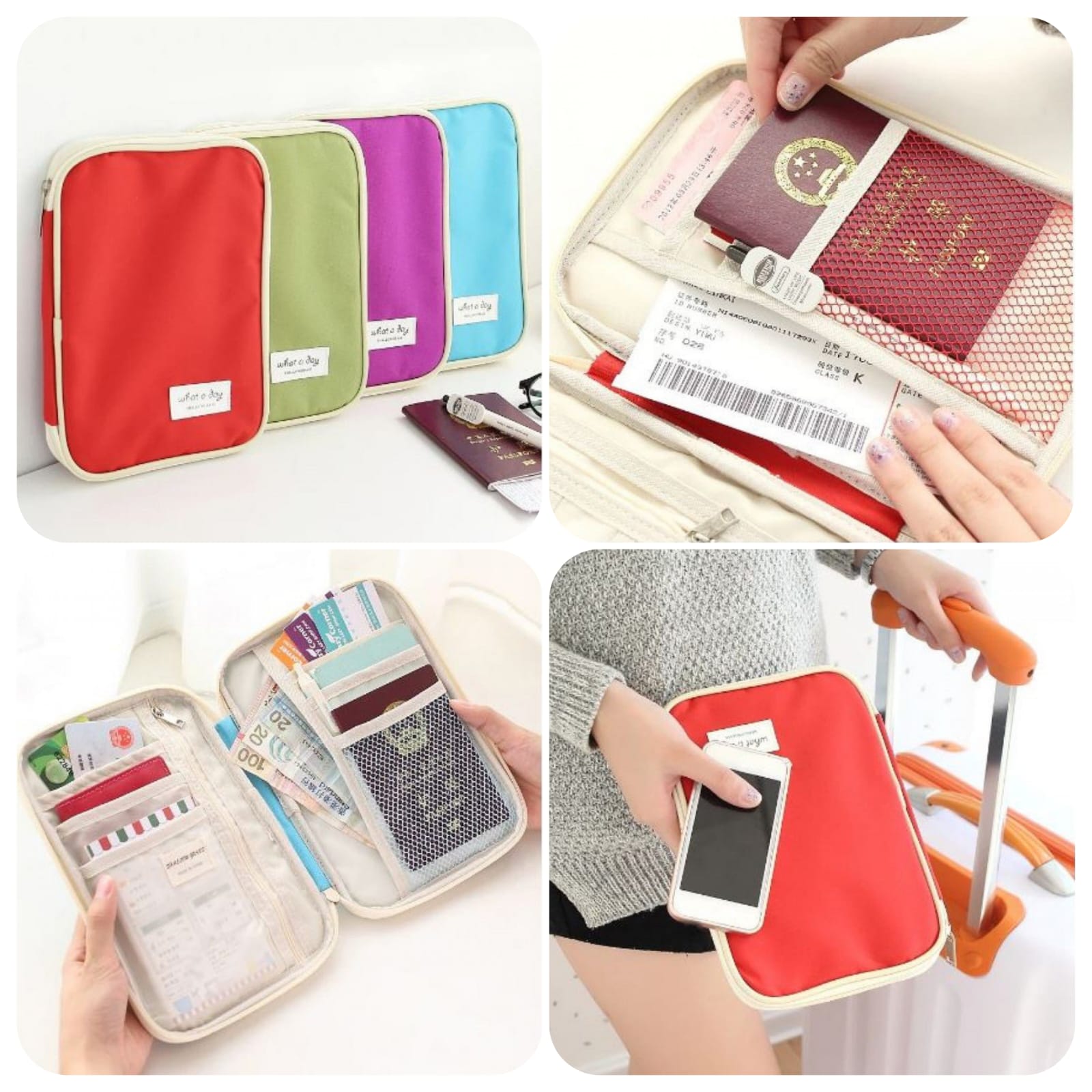 Fascinating Travel Pouch For Passport Pictures