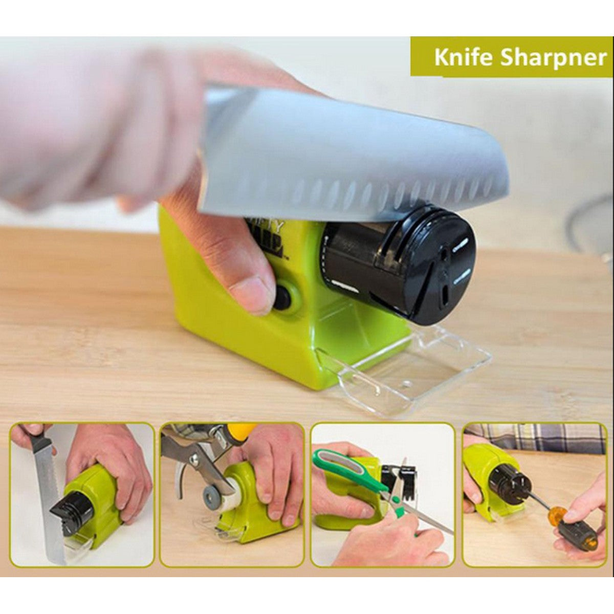 Multifunction Motorized Knife Sharpeners Super Sharp and Cordless Rs 7 ...