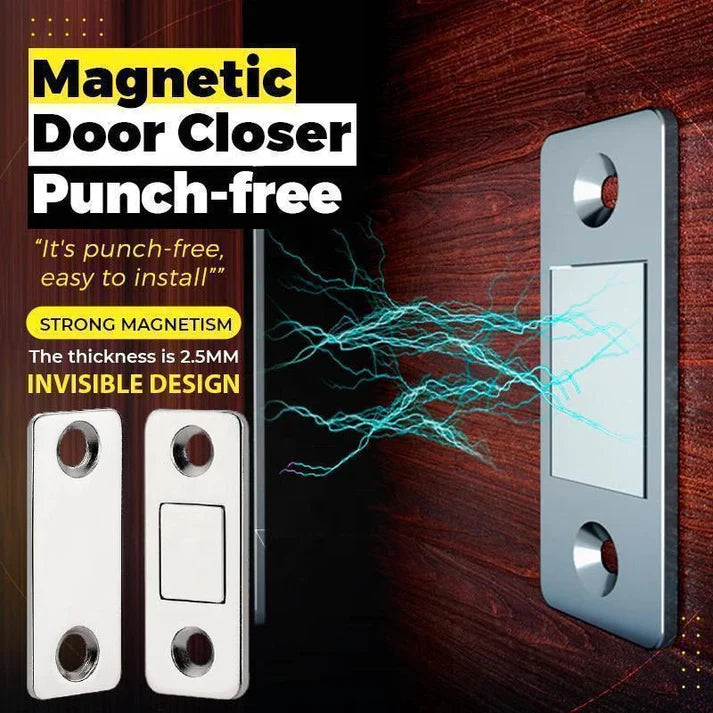 (Pack of 3 Set) Strong Door Closer Magnetic Door Catch Latch Door Magn ...