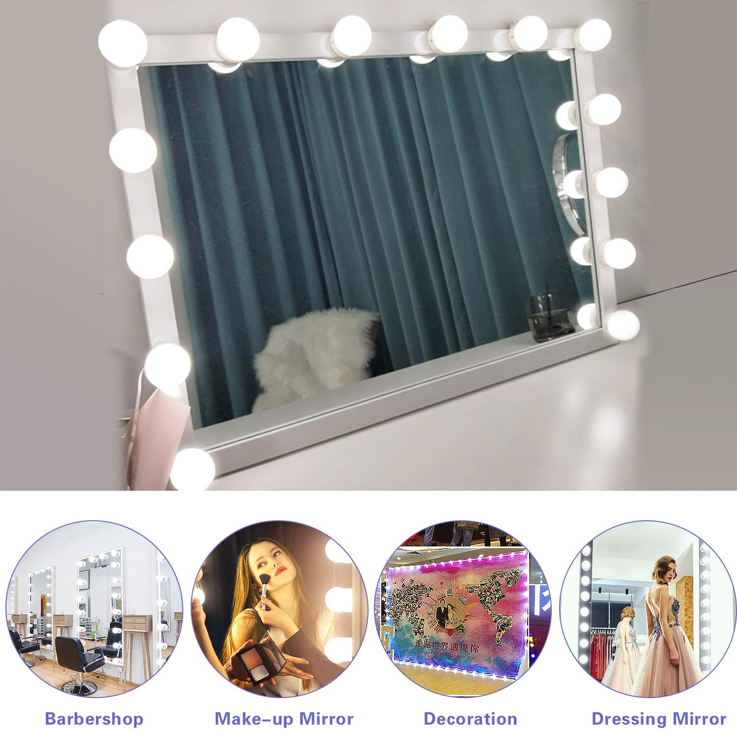 LED Vanity Mirror Lights for Makeup – darvaza.pk