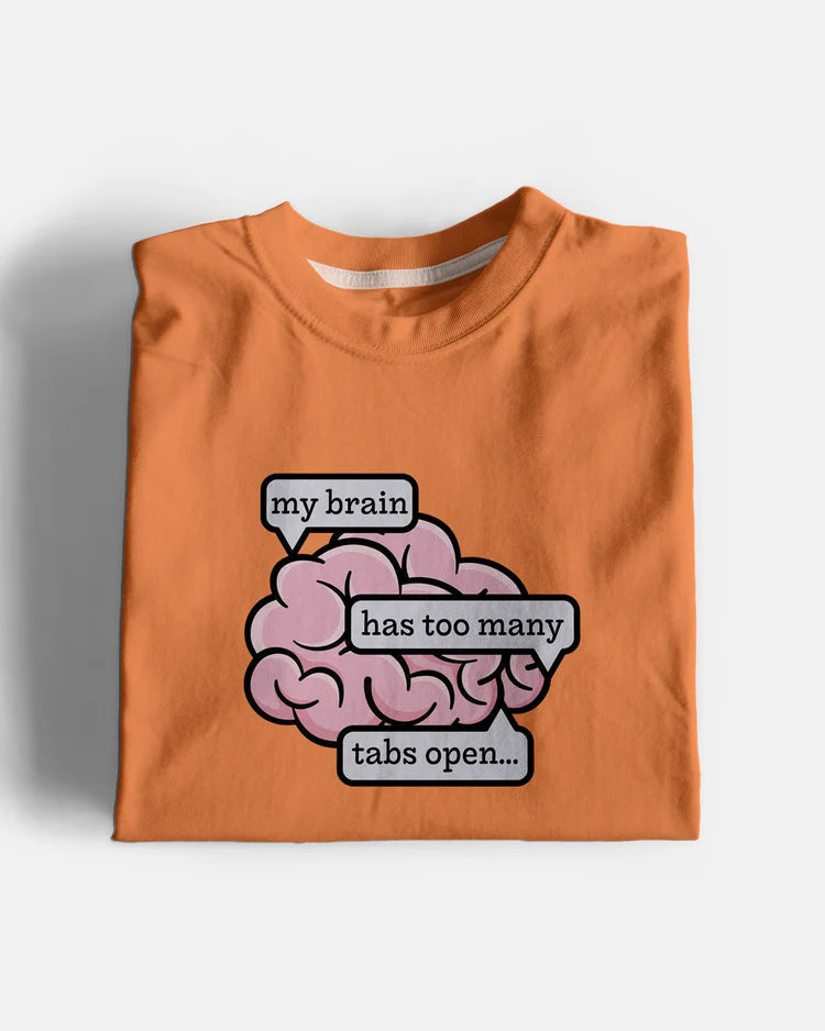 Open Tabs Graphic T-Shirt – darvaza.pk