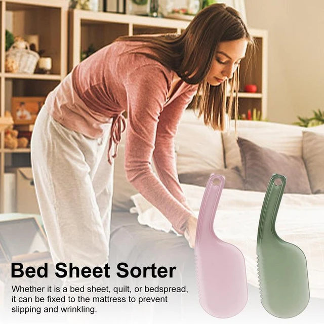 (Pack of 2) Multifunctional Bed Sheet Durable Plastic Tucking Paddle T ...
