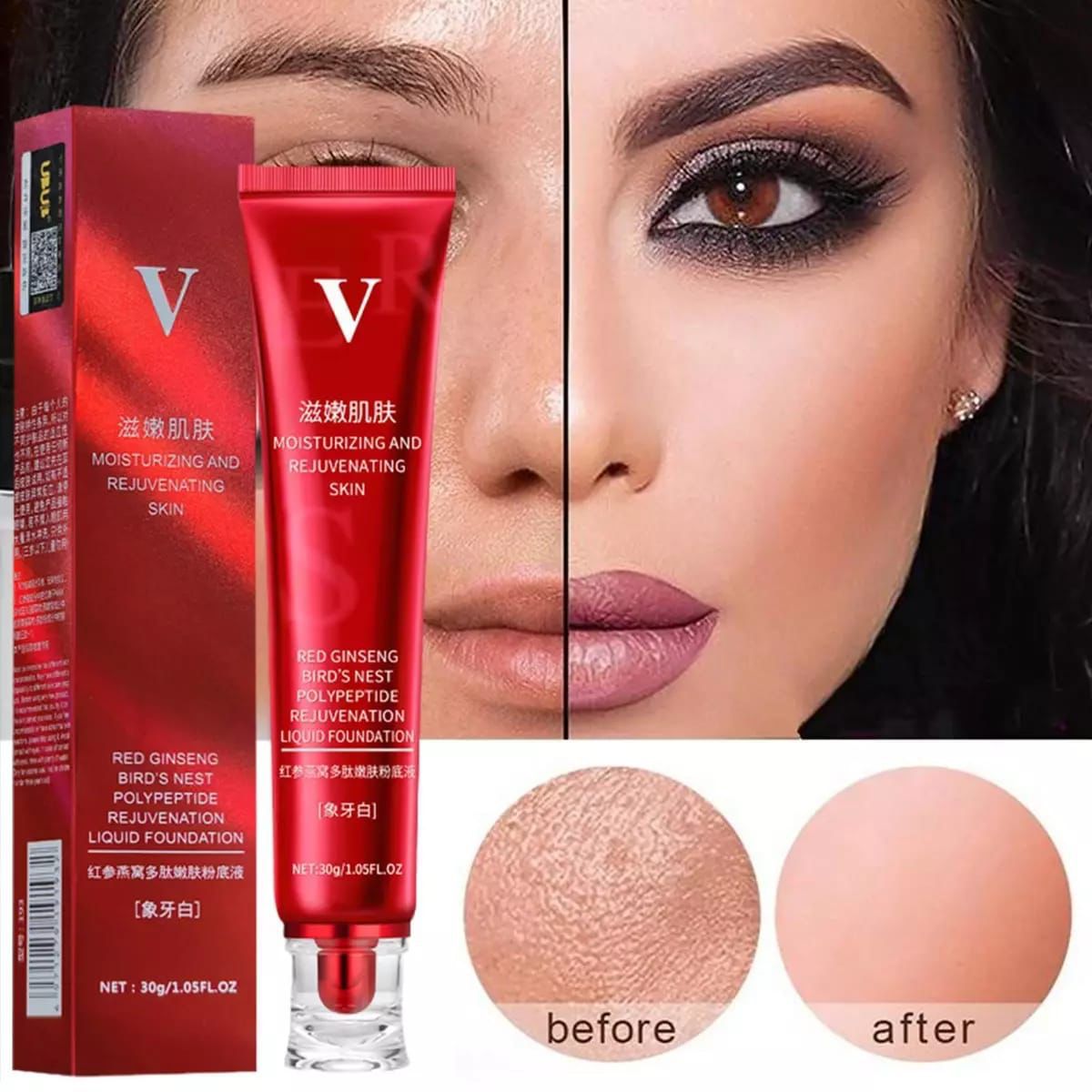 FV Oil-Control Ivory Foundation (With Box) – darvaza.pk