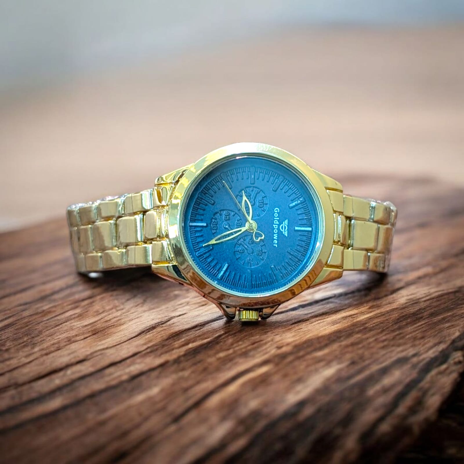 Gold TimeBond Couple Watches – darvaza.pk