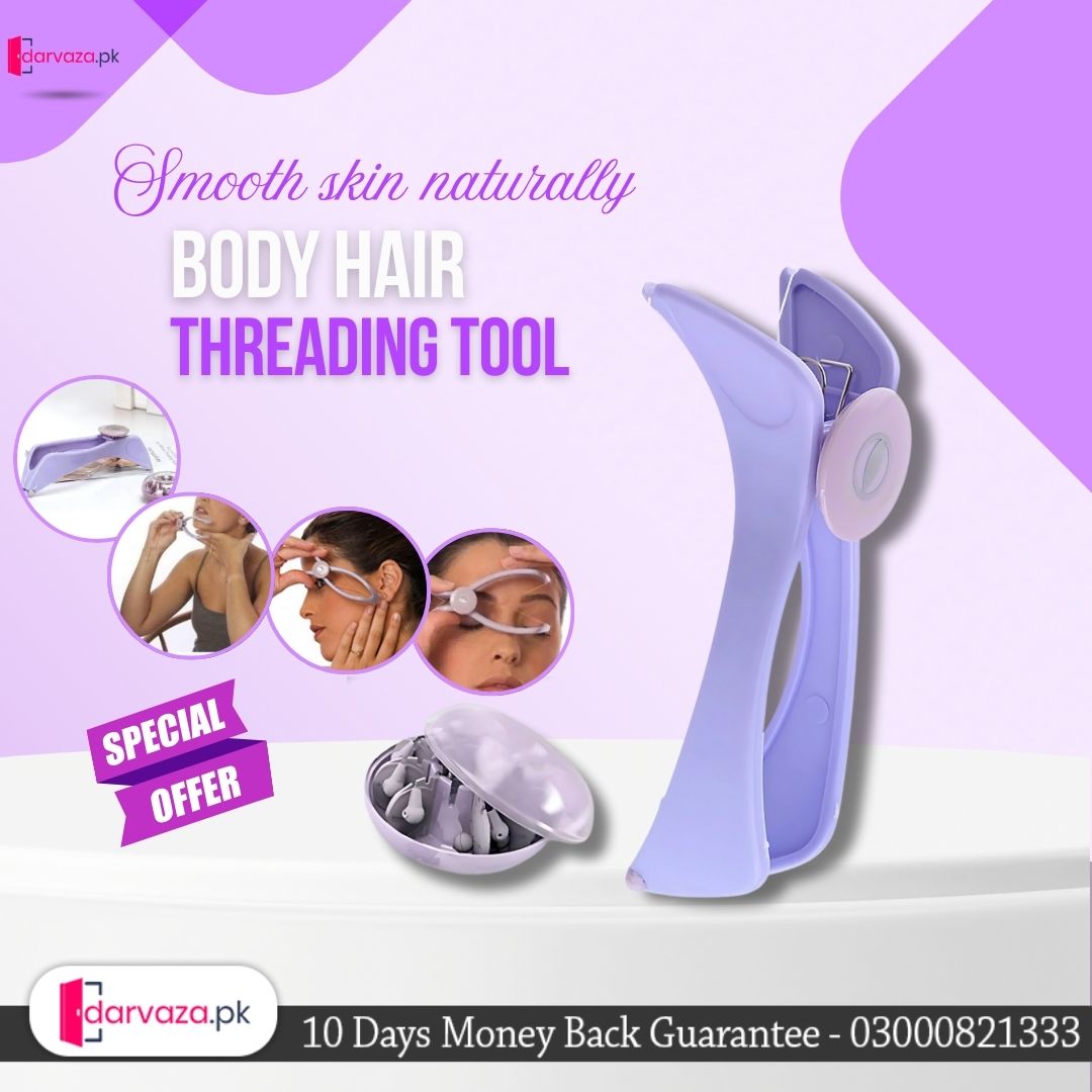 Imported Face and Body Hair Threading Tool – darvaza.pk