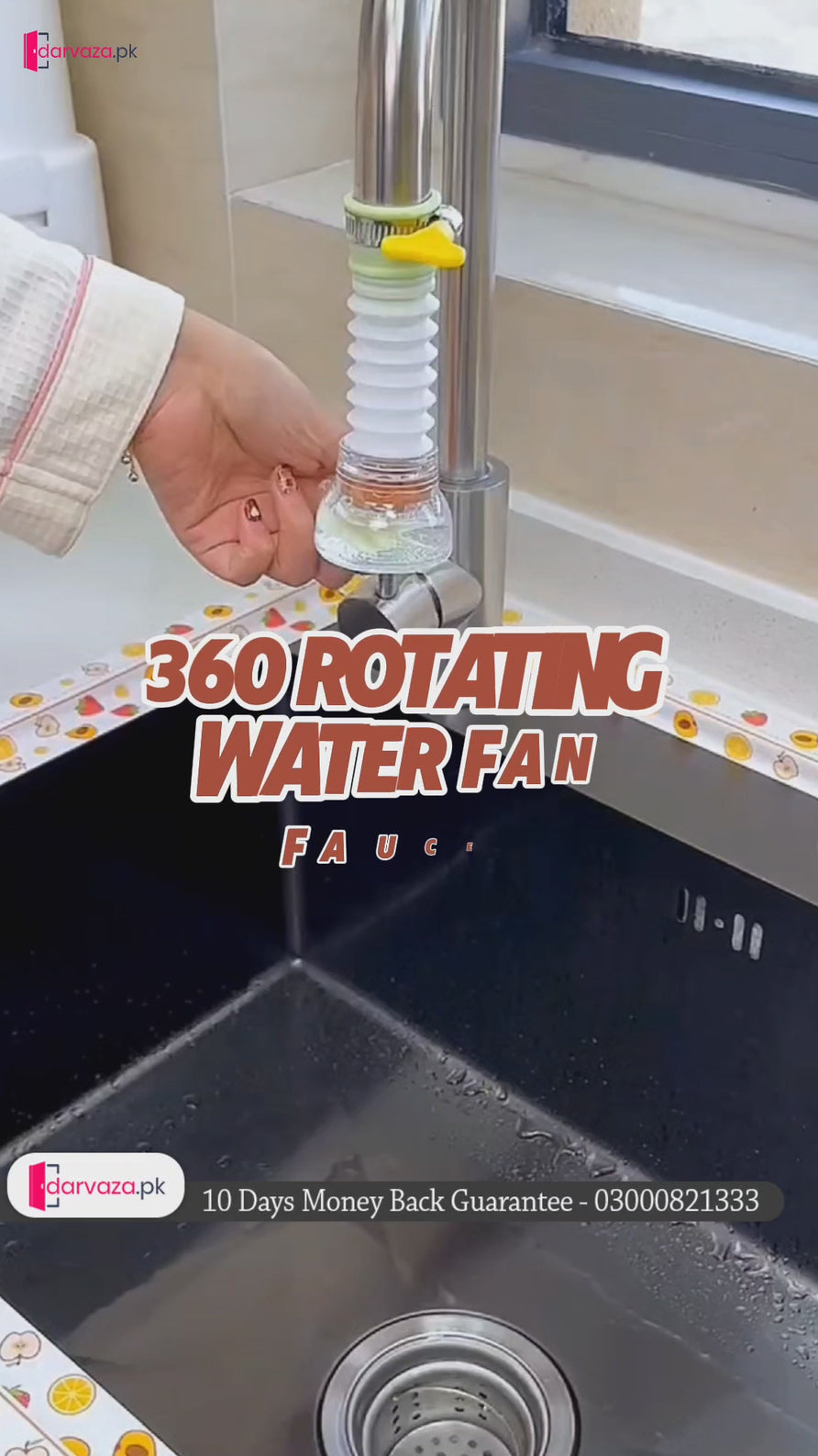 Mega Sale Buy 1 Get 1 Free Offer Imported Fan Faucet With Clip 360 Adj ...