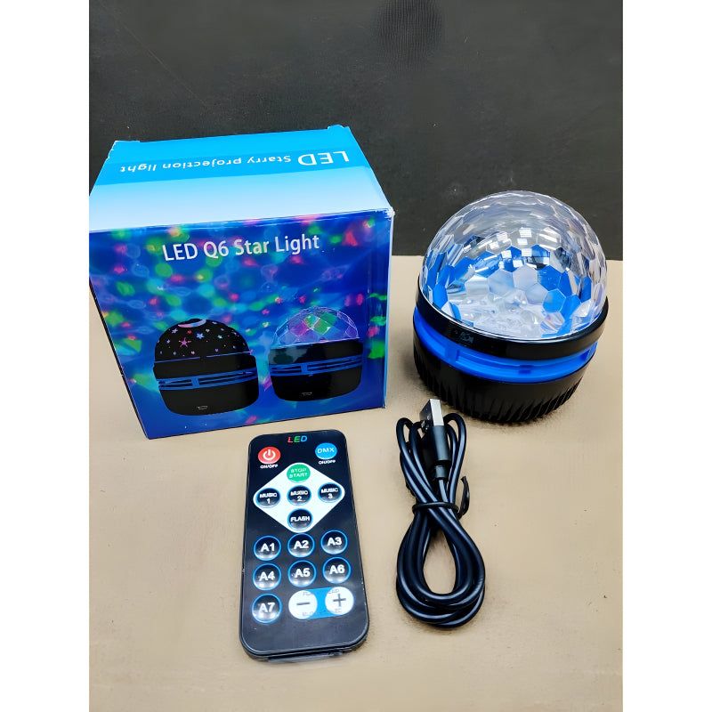 Q6 Mini High Quality LED Multicolor Starry Sky Lighting Projection Lig ...